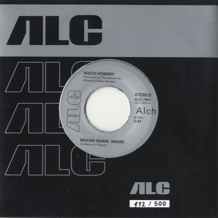 Alchemist & Mach-Hommy - Brand Name [7"] – Morpho Records