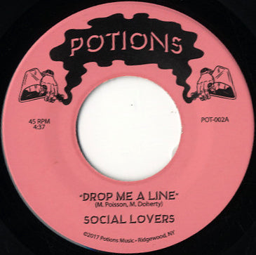 Social Lovers - Drop Me A Line / Your Heart To Me [7"] – Morpho Records