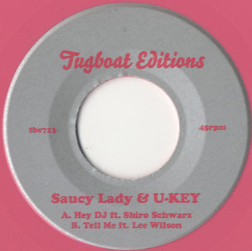 Saucy Lady, U-Key - Hey DJ [7"] – Morpho Records
