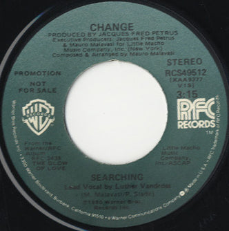 Change - Searching [7"] – Morpho Records