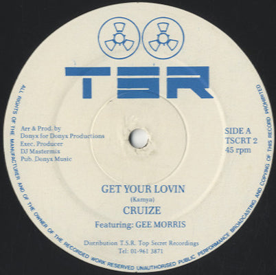 Cruize - Get Your Lovin [12"] – Morpho Records