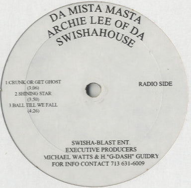 Da Mista Masta Archie Lee - Da Mista Masta Archie Lee [12"] – Morpho ...