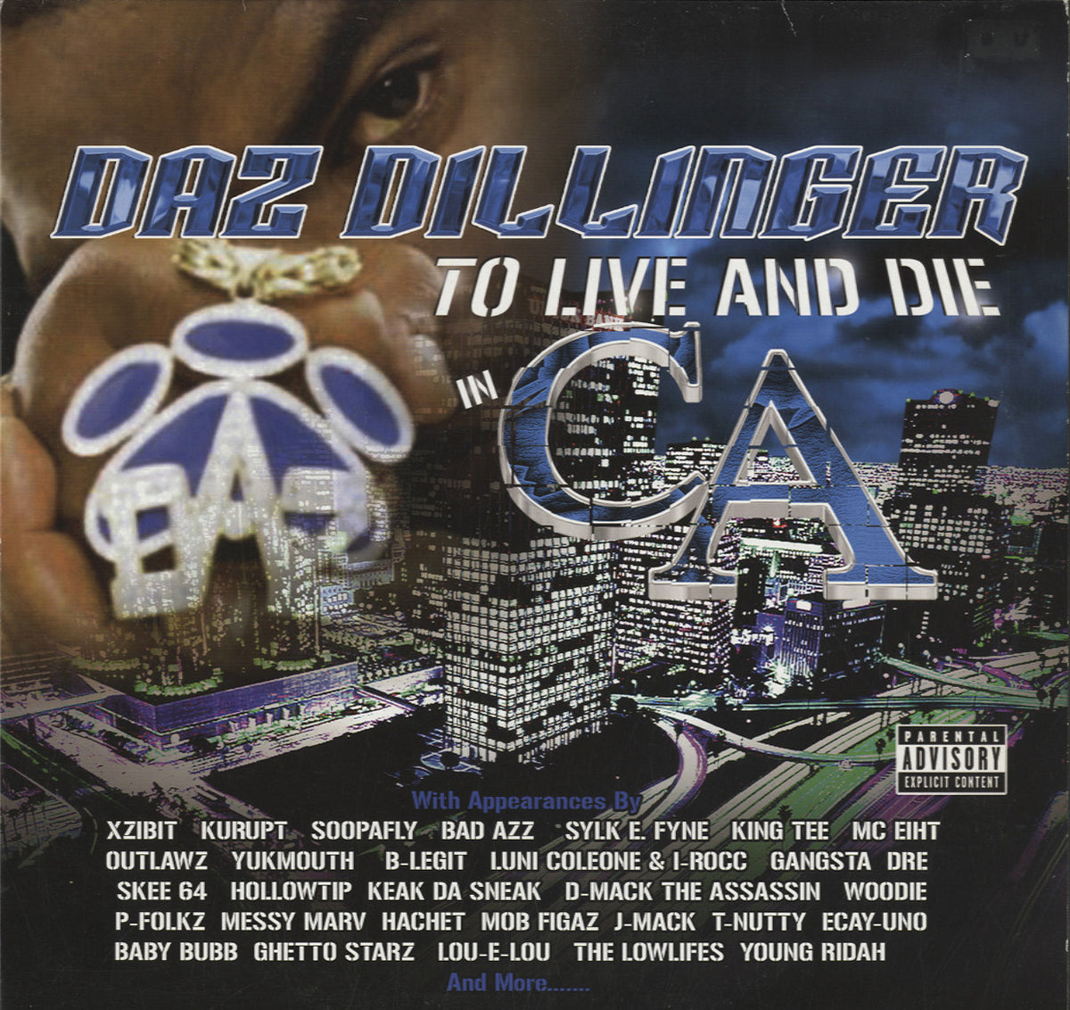 Daz Dillinger - Daz Dillinger's To Live And Die In CA [LP] – Morpho Records