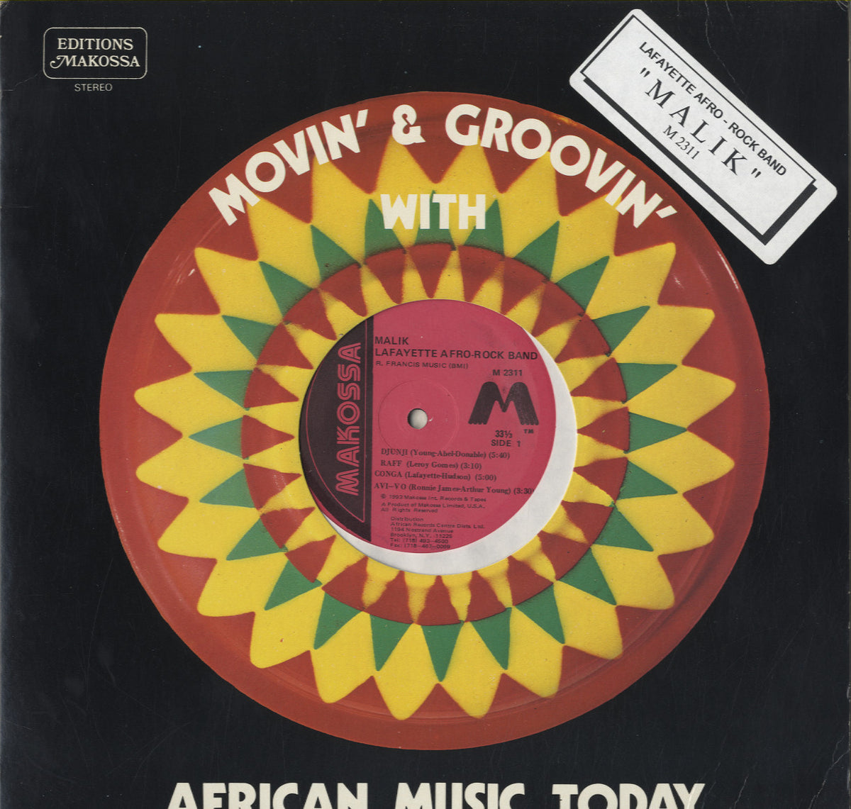 Lafayette Afro-Rock Band - Malik [LP] – Morpho Records