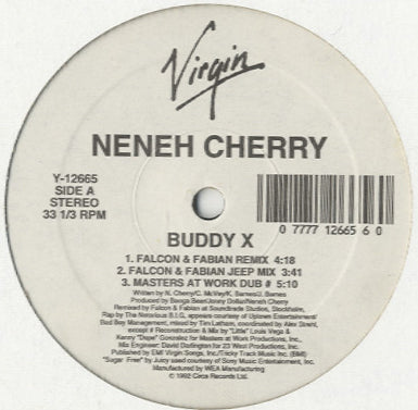 Neneh Cherry - Buddy X [12"] – Morpho Records