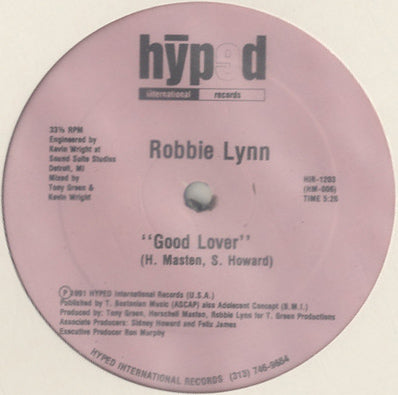 Robbie Lynn - Good Lover / Pushin My Love To The Limit [12"] – Morpho ...