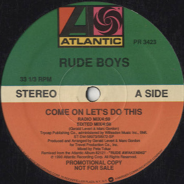 Rude Boys - Come On Let's Do This [12"] – Morpho Records