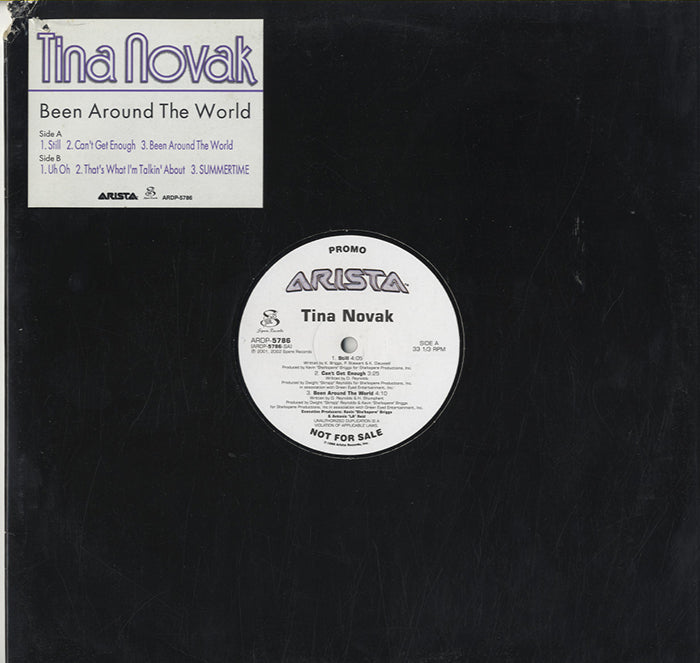 Tina Novak - Been Around The World (Album Sampler) [12"] – Morpho Records