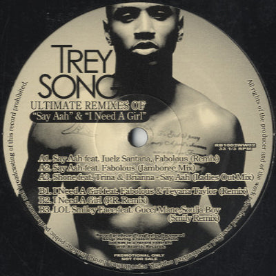 Trey Songz - Ultimate Remixes of Say Aah & I Need A Girl [12"] – Morpho ...
