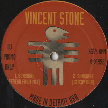 Vincent Stone - Sunshine [12"] – Morpho Records
