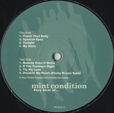 Mint Condition - Very Best Of ... [12"] – Morpho Records