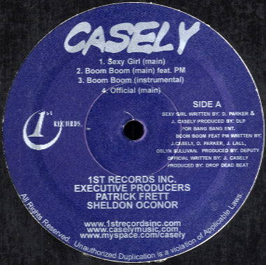 Casely - Sexy Girl [12"] – Morpho Records